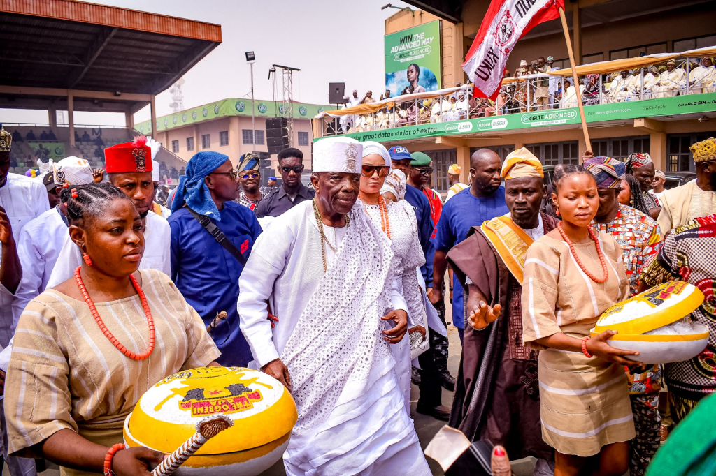 Photos: Awujale installs Sonny Kuku as 'Ogbeni Oja' of Ijebuland ...