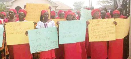 SHOOTING OF VIGILANTE LEADER, 2 OTHERS: Police trigger protest in Delta ...