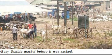 TOMBIA MARKET SACK: Traders shed tears, count losses as Bayelsa govt razes market