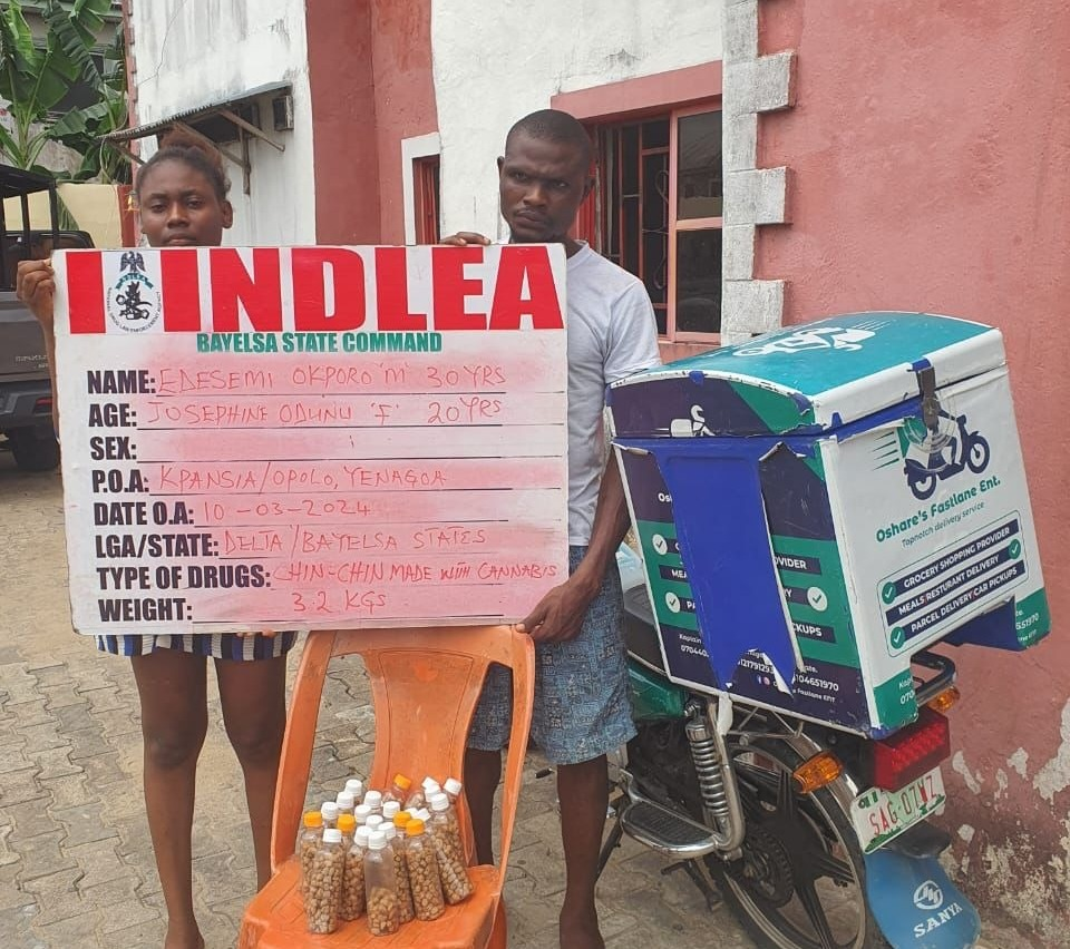 NDLEA nabs hair stylist, rider over for selling drug-laced Chin-Chin to ...