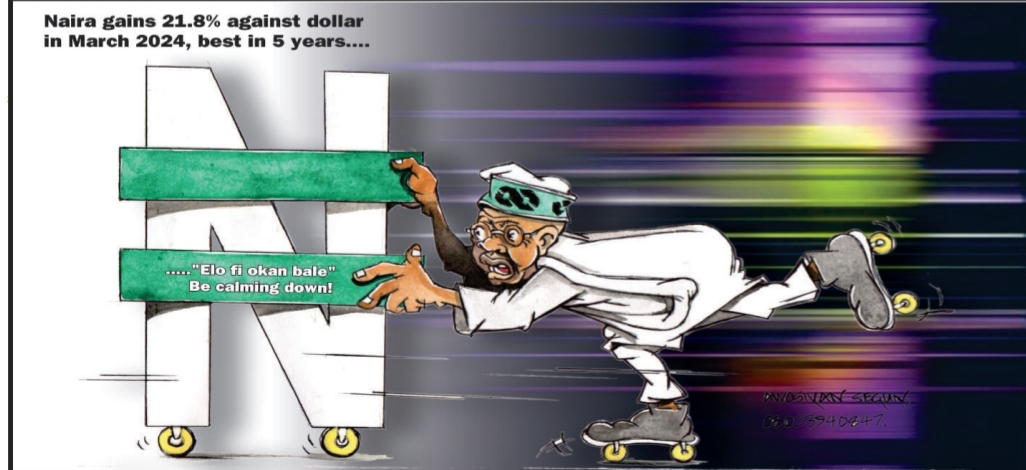 Cartoon: Naira ride; hope no reverse gear? - Vanguard News