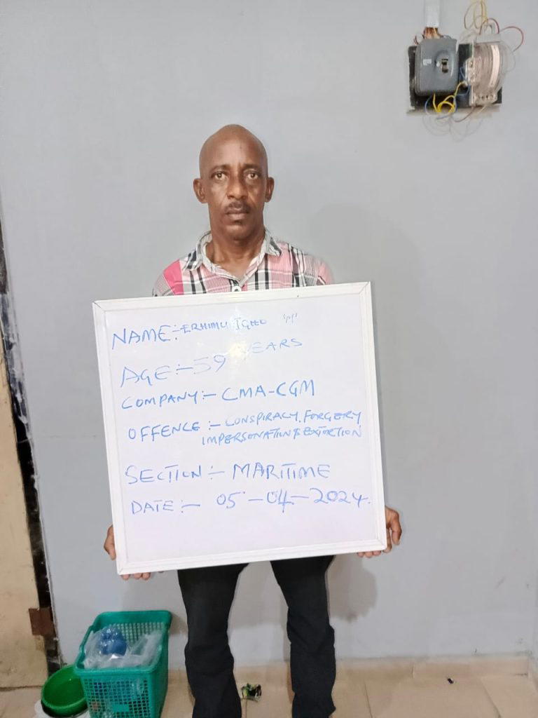 Maritime Police Arrests Two Suspects For Impersonation Extortion