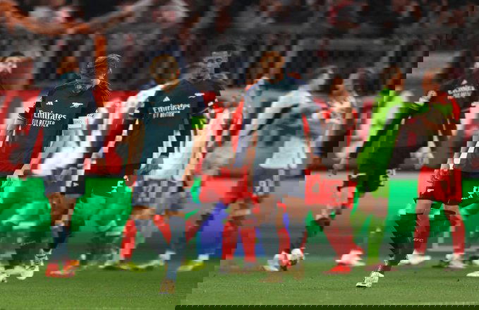 Arsenal knocked out of Champions League after losing at Bayern ...