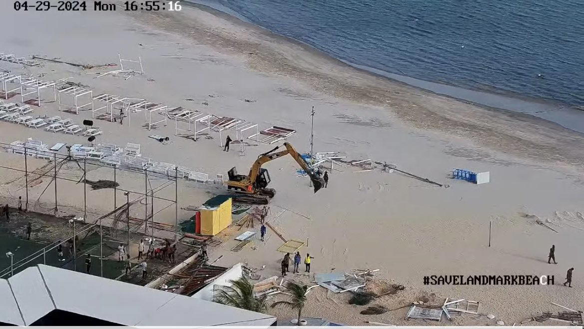 Video: FG bulldozes Landmark Beach as businesses reduce to rubble ...
