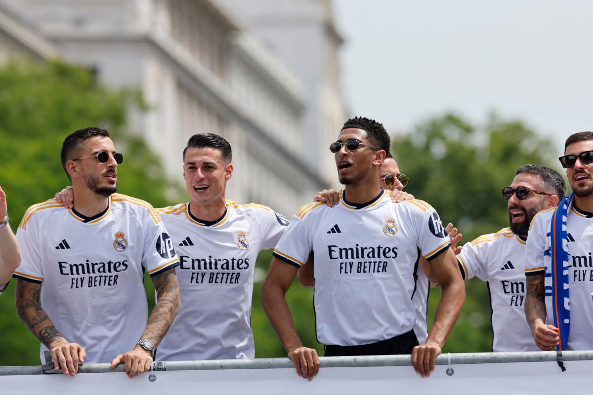 Photos: Real Madrid parade La Liga title with eye on European glory ...