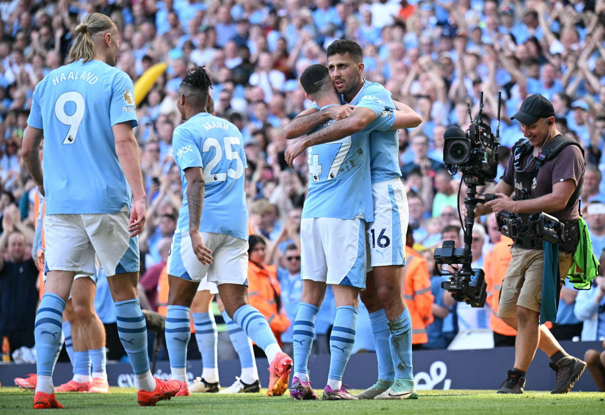 Man City win record fourth consecutive EPL title - Vanguard News