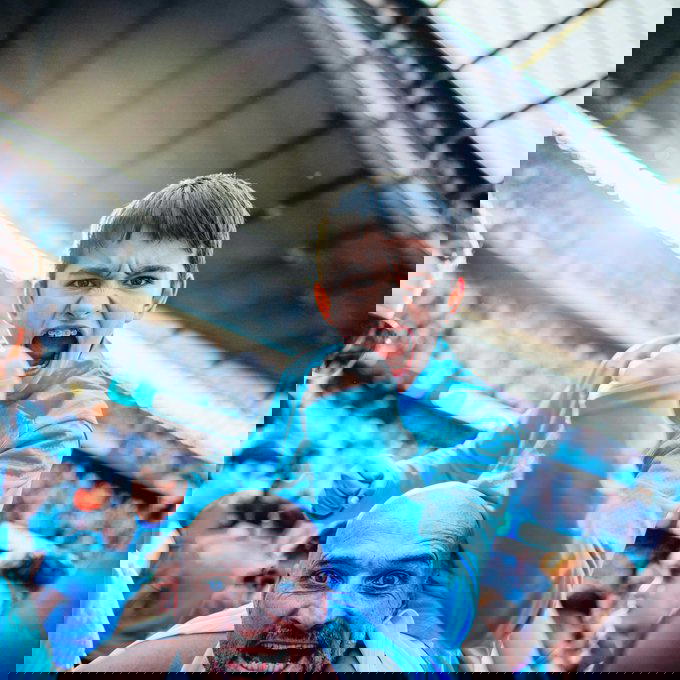 Photos: Man City fans, players celebrate record fourth EPL title in ...