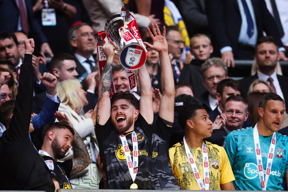 Joe Aribo's Southampton return to EPL after defeating Leeds in play-off ...