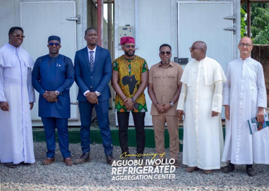 Mbah commissions Aguobu Iwollo refrigerated aggregation center