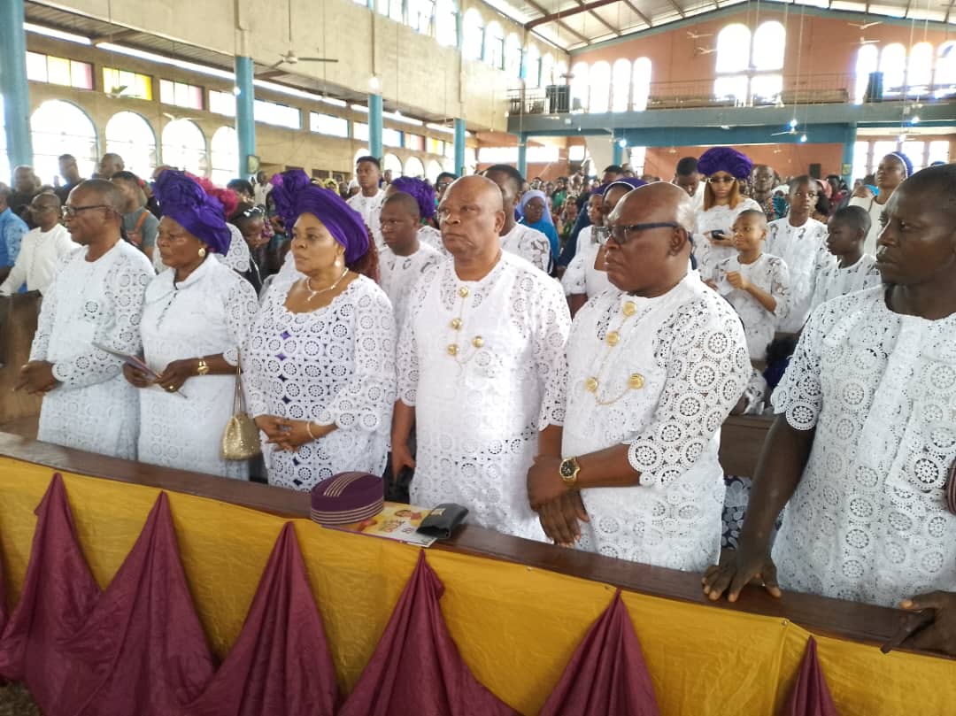 Mbah, top govt officials, NPSA, 3 bishops present as ESUT VC buries mum