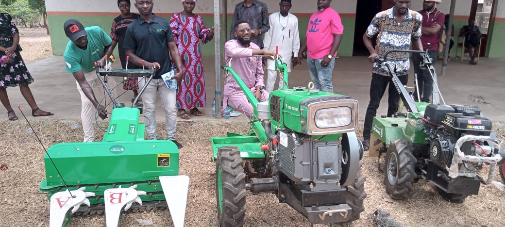 Hunger: Farmers get semi-automated machines to boost food production ...