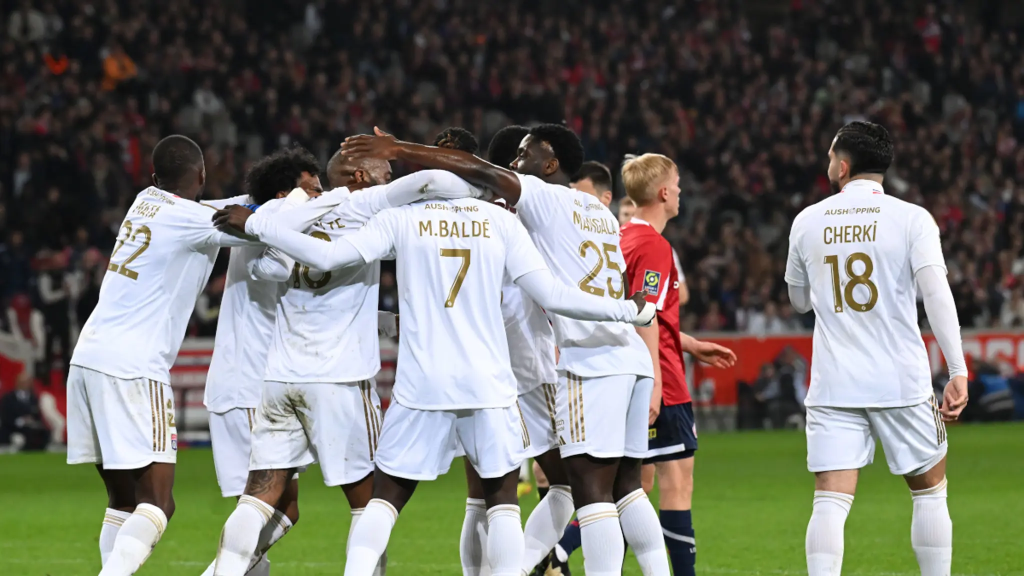 Lyon win seven-goal thriller to damage Lille Champions League hopes ...