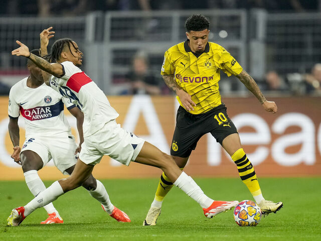 'Big stage' Sancho back to scintillating best in Champions League semi ...