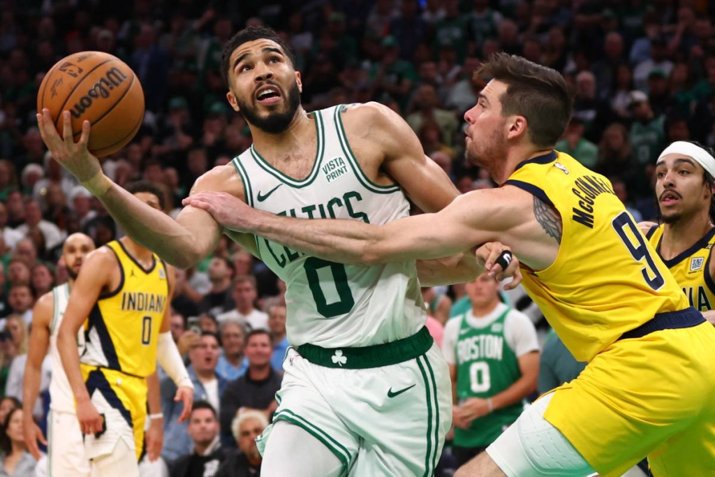 Celtics grind to overtime Pacers win in East finals opener - Vanguard News