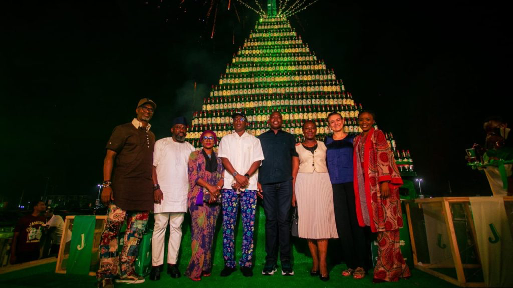 How iconic Jameson’s 12 days of Christmas tree lit up Lagos - Vanguard News
