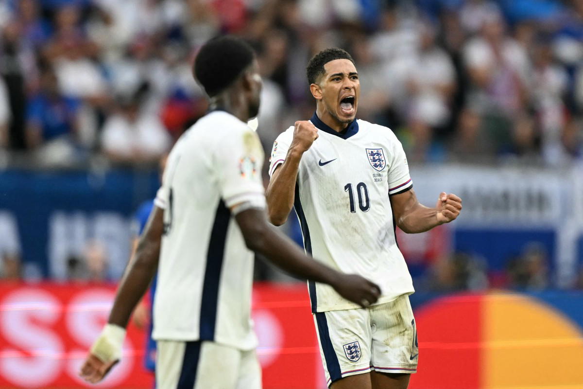 Bellingham stunner sends England's Euros clash with Slovakia into extra ...