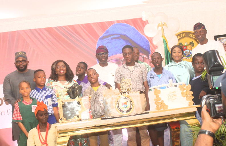 Sanwo-Olu fetes children living with disabilities on 59 birthday ...