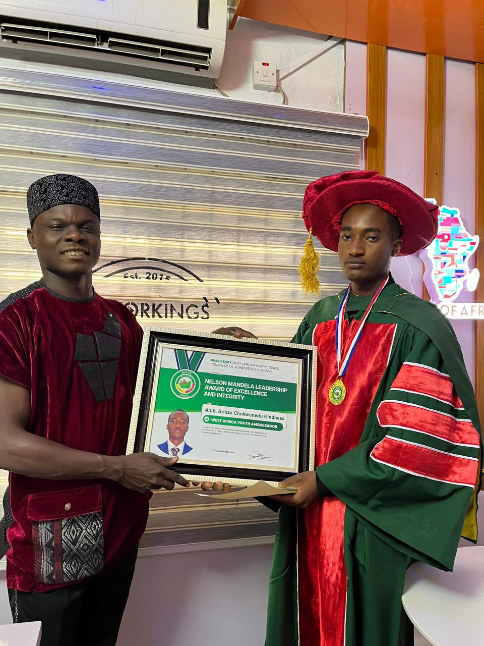Chukwunedu bags ECOWAS youth ambassadorial award - Vanguard News