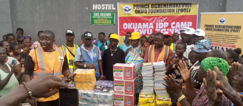 Foundation donates relief materials to Okuama IDP camp - Vanguard News