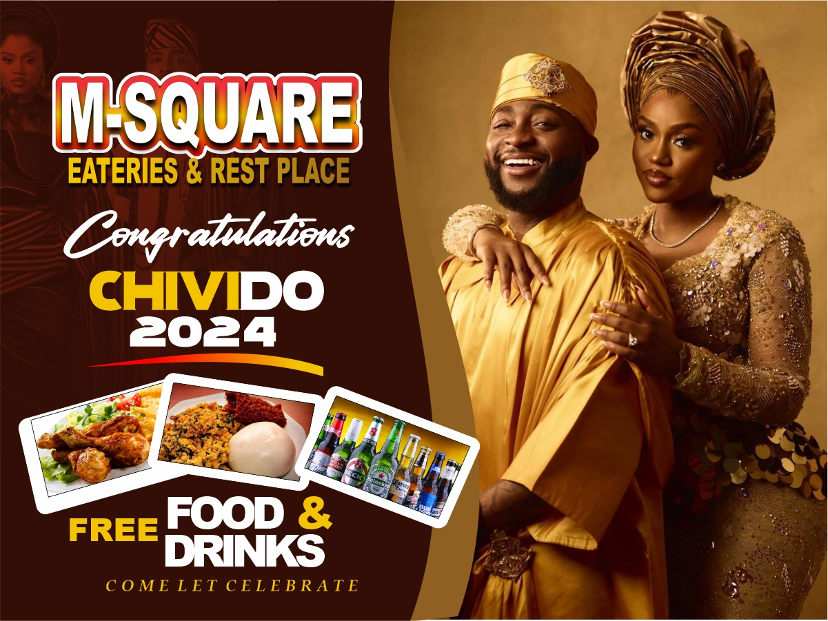 Chivido2024: Fan announces free food to celebrate Davido's wedding ...