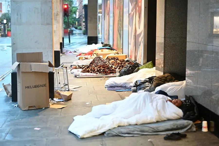 Record high 12,000 people sleeping on London streets - Vanguard News