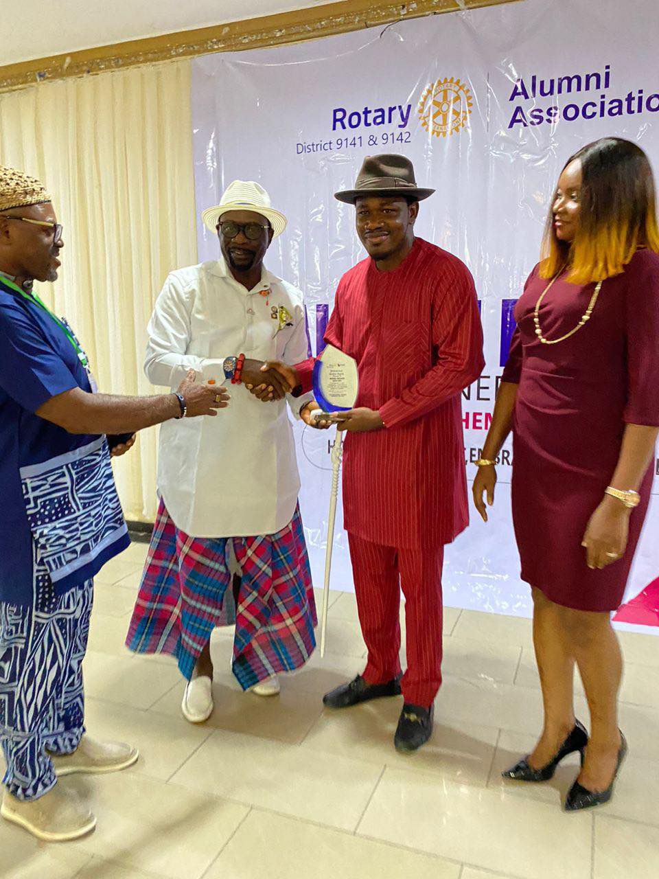 Dickson bags Rotary's humanitarian award of excellence - Vanguard News