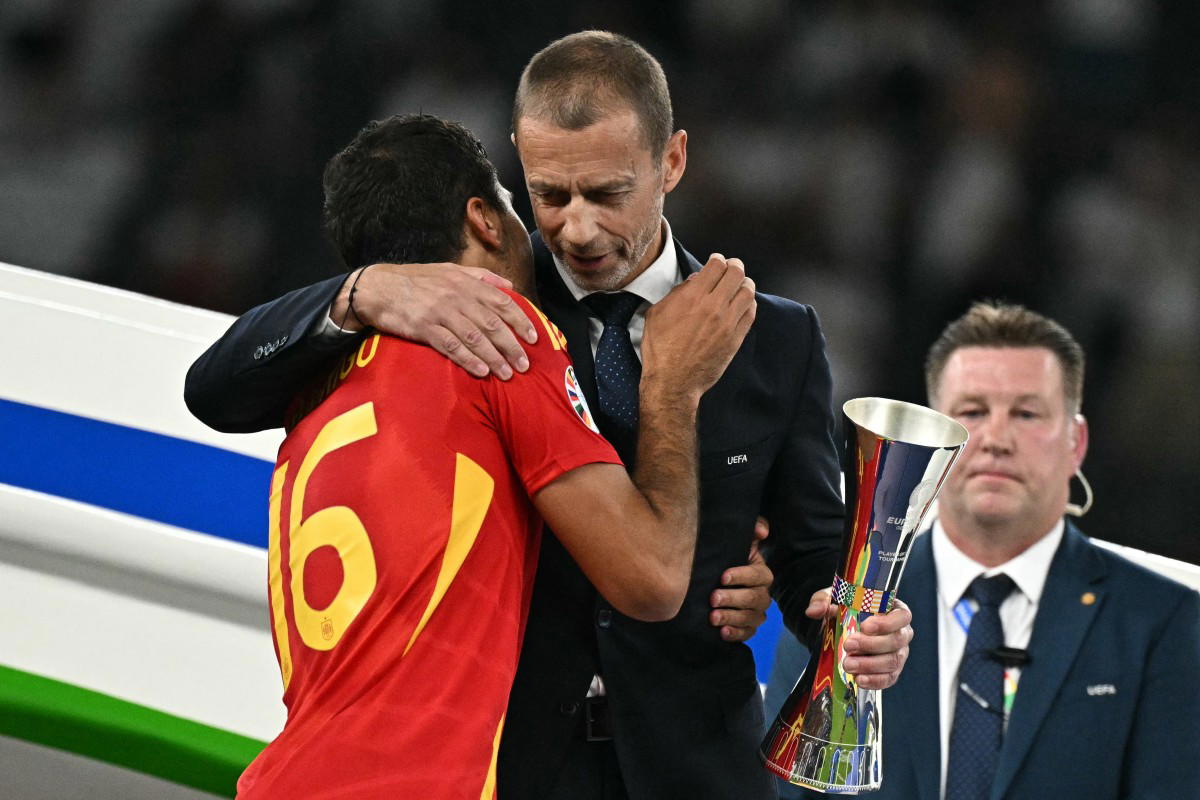 Euro 2024 awards: Rodri wins player of the tournament [Full list of ...