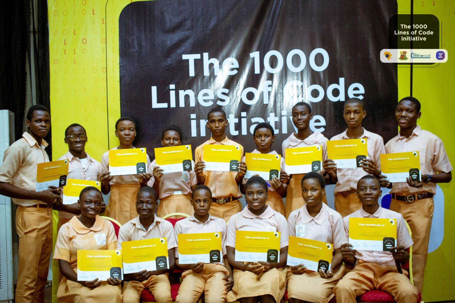CodeGarageAfrica’s 1000 Lines of Code Initiative Certifies 1000 Senior ...
