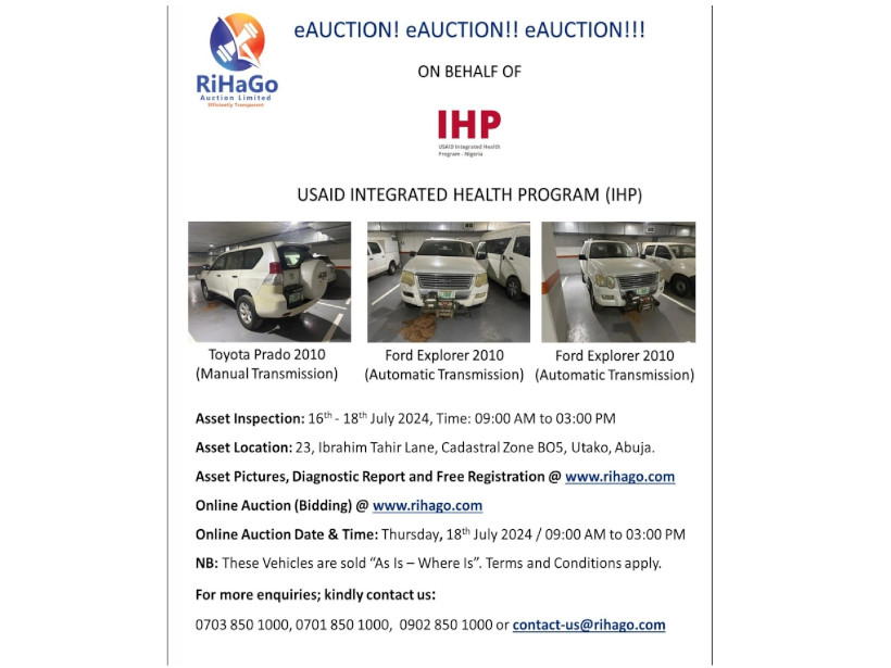 RiHaGo Auction Limited presents an exclusive online auction on behalf ...