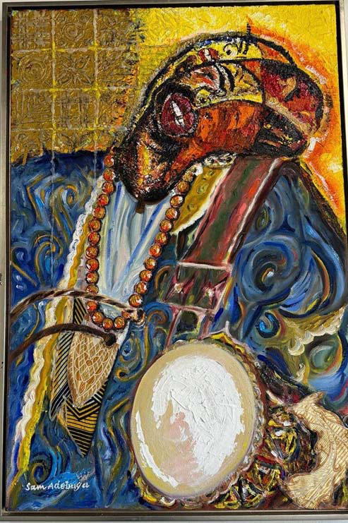 An evening of art and reflection: Samuel Deji Adebuga's retrospective ...