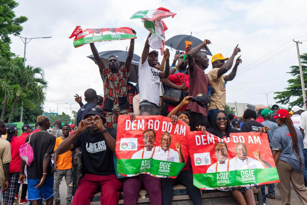 Edo 2024: Ighodalo shakes Benin as thousands grace solidarity rally