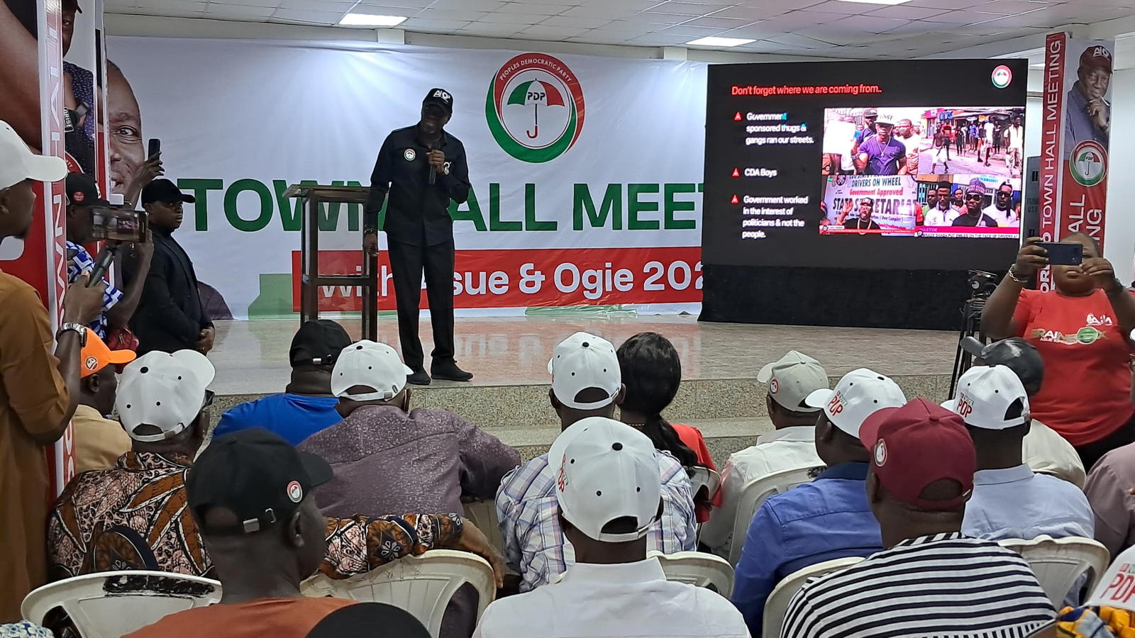 Edo 2024: Ighodalo holds town hall meeting on manifesto promises ...