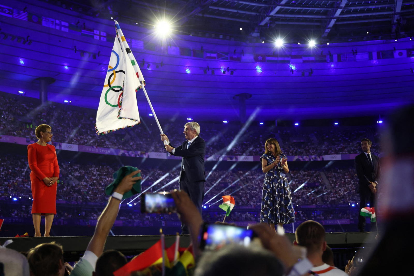 Paris hands Olympic flag to Los Angeles 2028 - Vanguard News