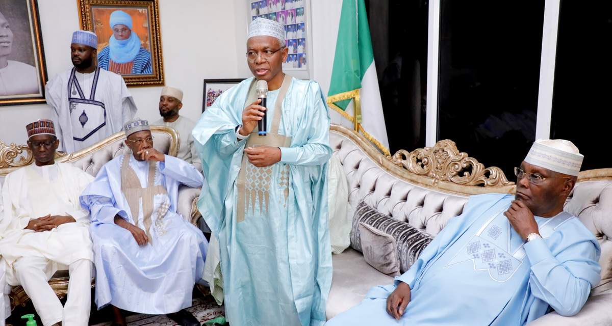 Photos: Atiku hosts El-Rufai, Ribadu, Tambuwal, others in Abuja ...