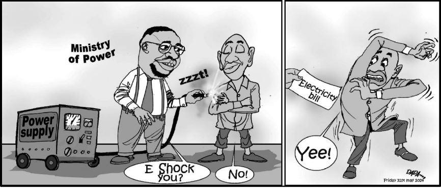 Cartoon: Tariff shocks more than electricity - Vanguard News