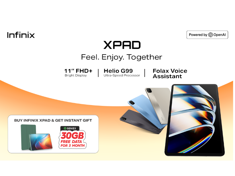 Infinix Unveils the XPAD: Its First-Ever AI-Powered Tablet for Work ...