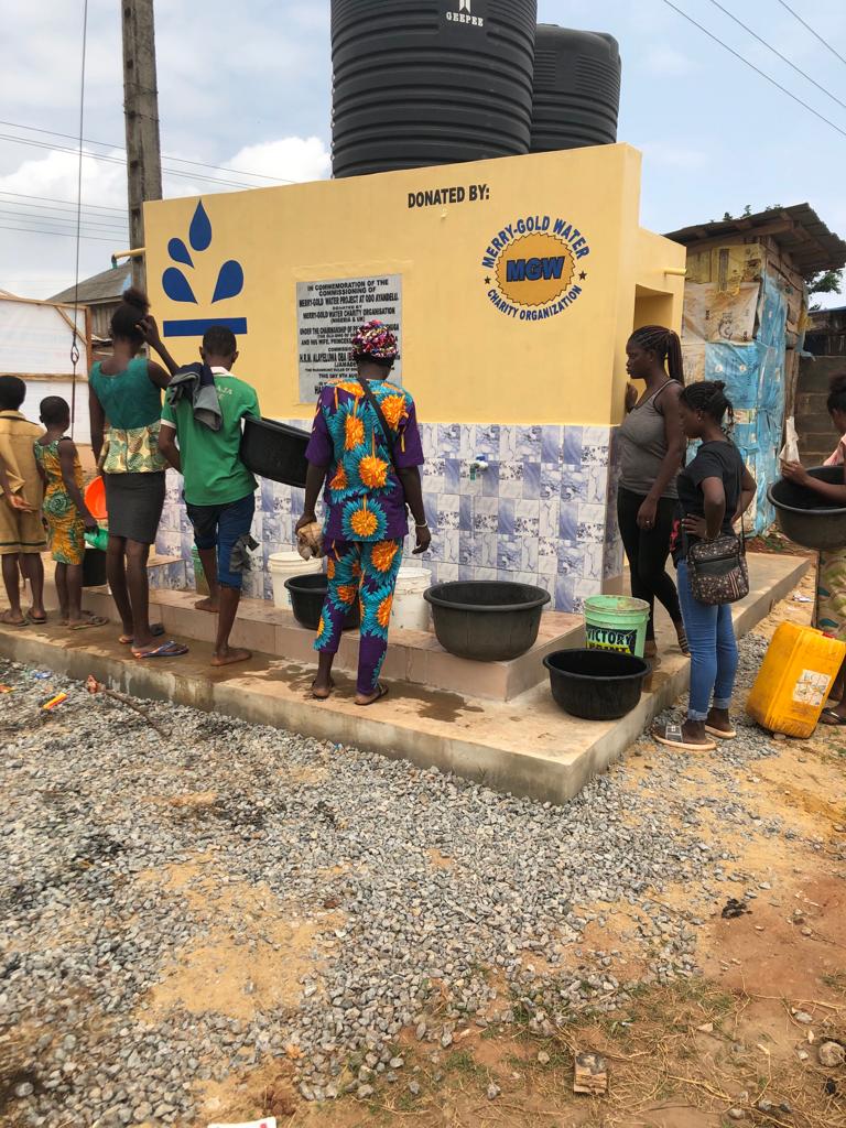 Merry- Gold water charity UK restates commitment to provision of water ...