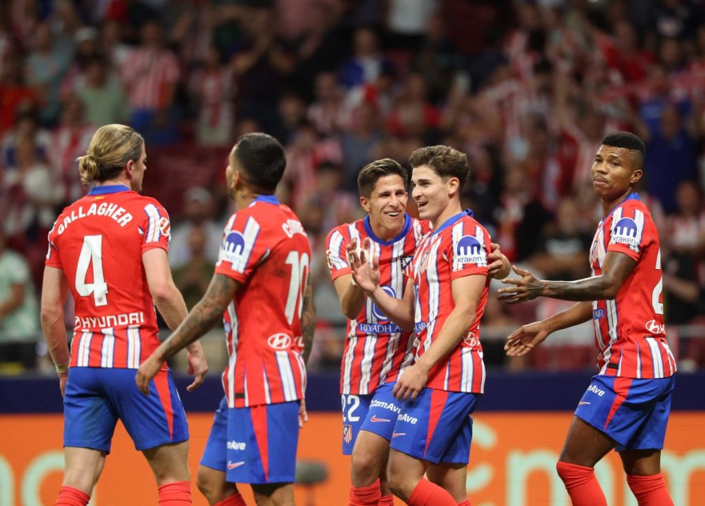 Gallagher, Alvarez get first Atletico Madrid goals in 3-0 win against ...