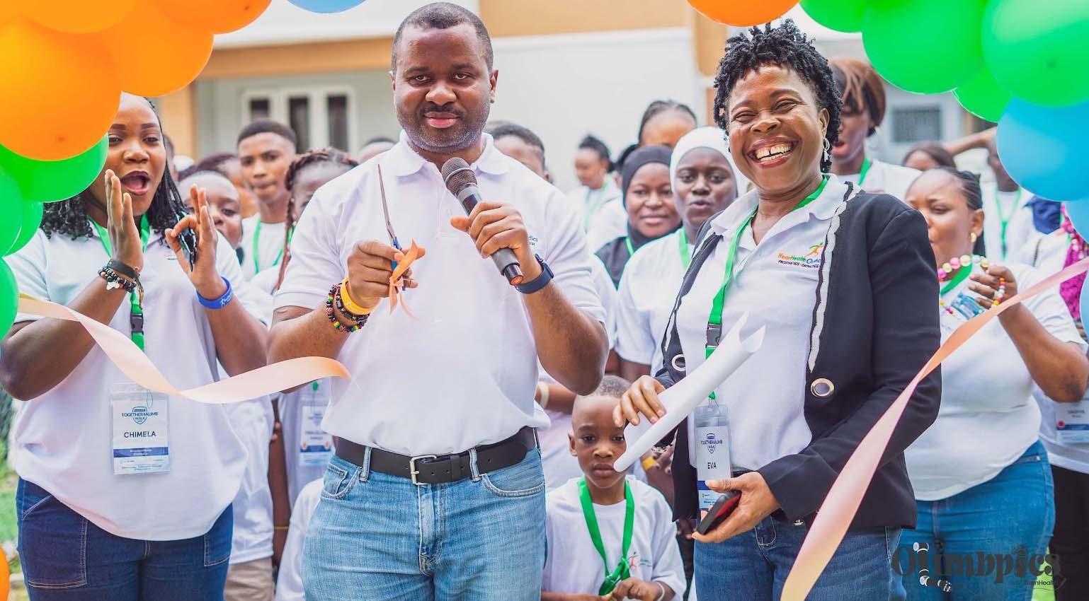 Firm promotes healthy lifestyles among children with different ...
