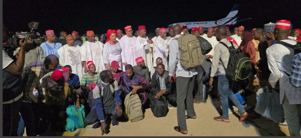 Photos: Gov Yusuf welcomes 29 Kano-sponsored postgraduate students from ...