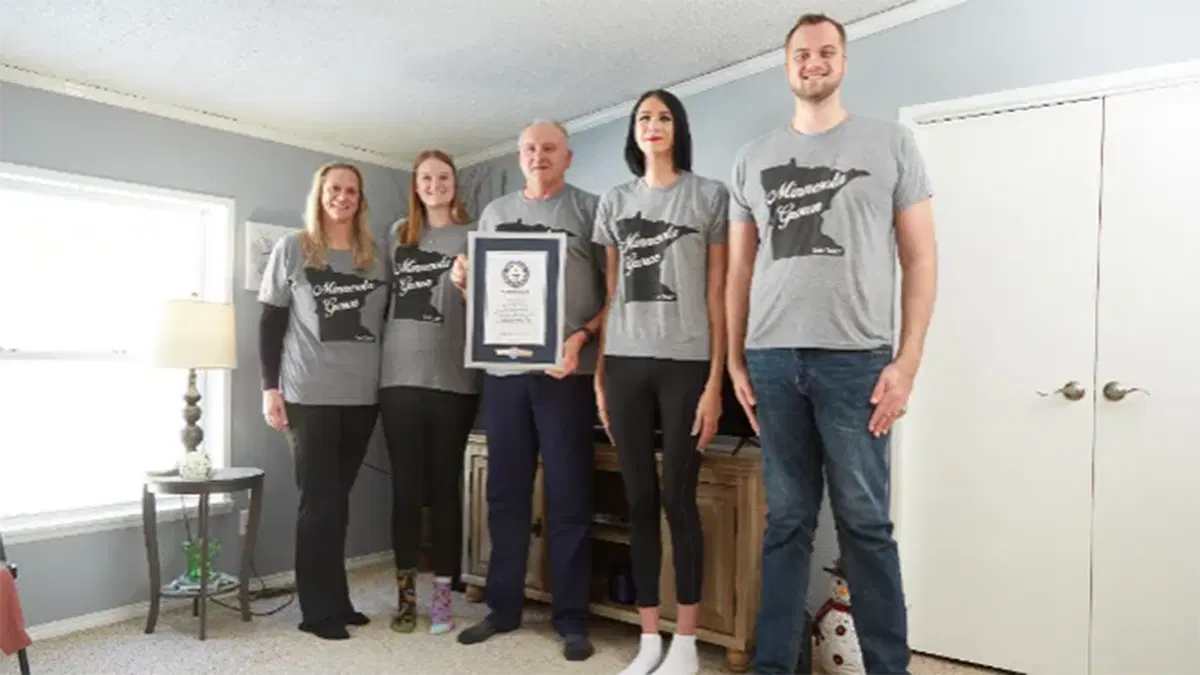 Meet the Trapps: Tallest family in the world - Vanguard News