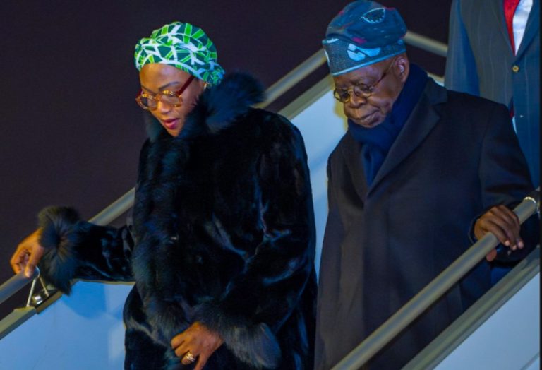 Tinubu arrives Paris for three day visit
