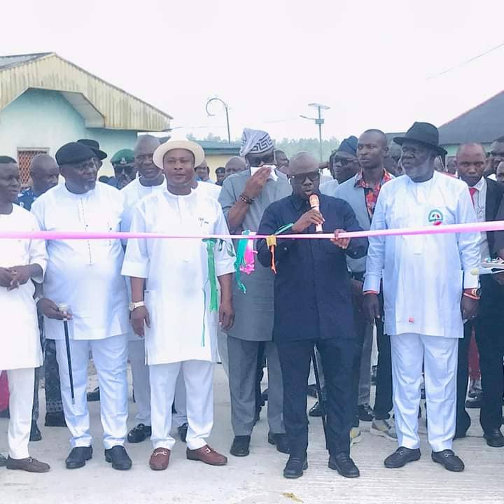 Burutu council boss, Takeme, commissions projects to mark 100 days in ...