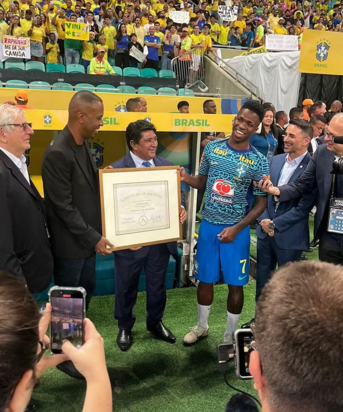 Real Madrid’s Vinícius Jr traces ancestry to Cameroon through DNA test ...