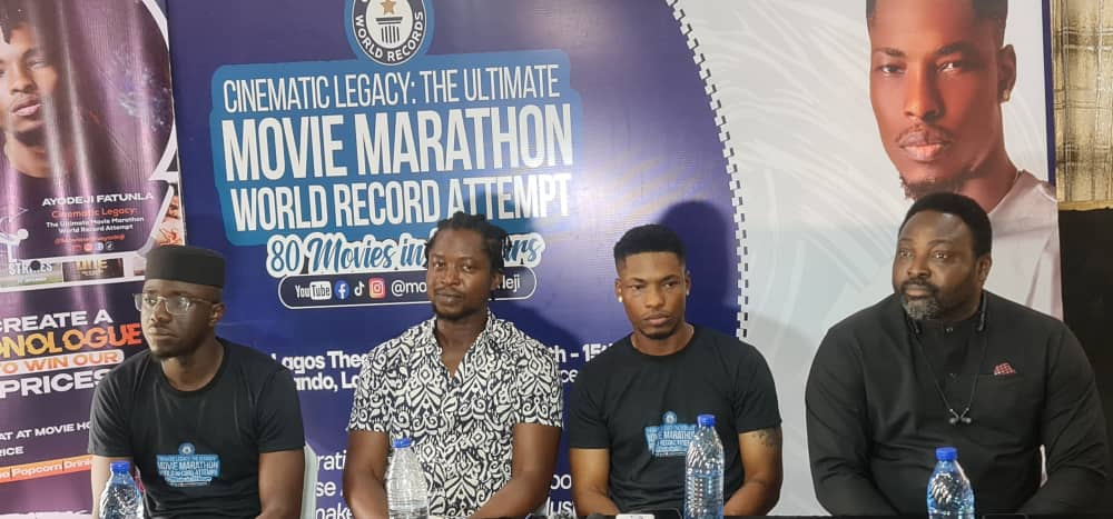 Ayodeji Fatunla attempts Guinness World Record for longest movie ...