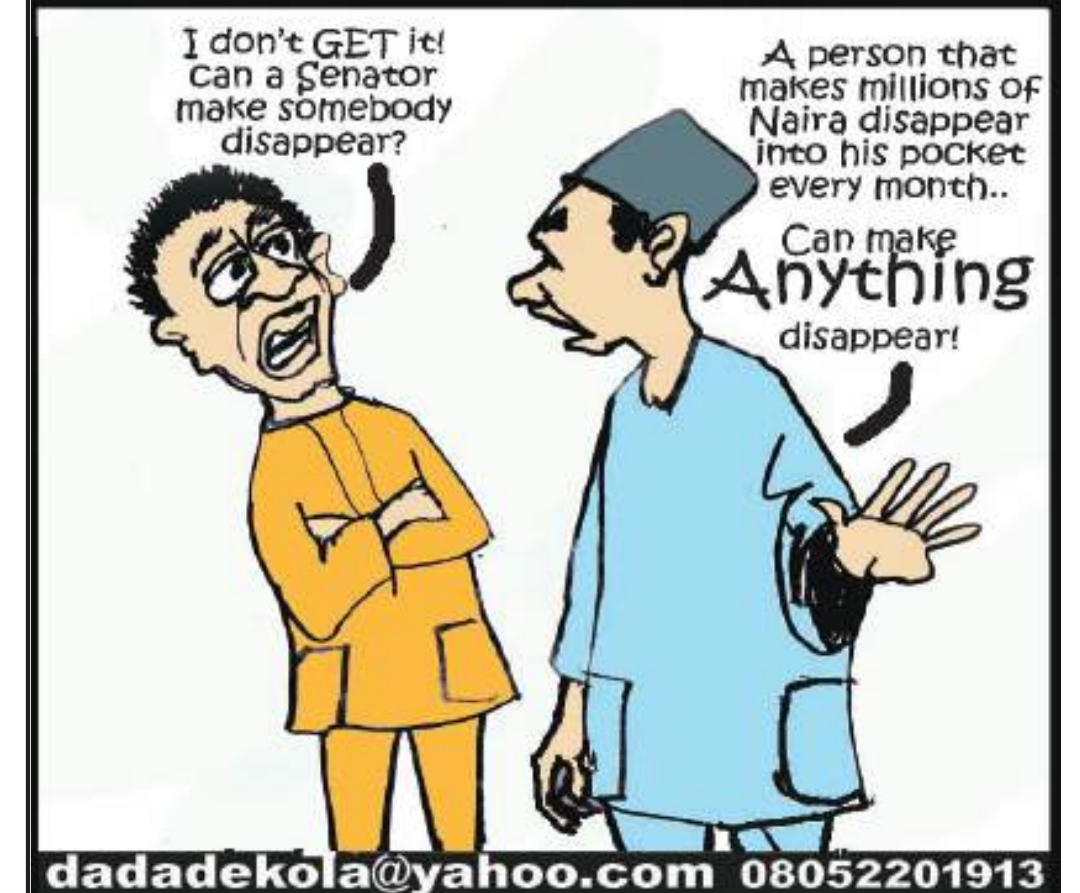 Cartoon: What Nigerian politicians cannot do... - Vanguard News