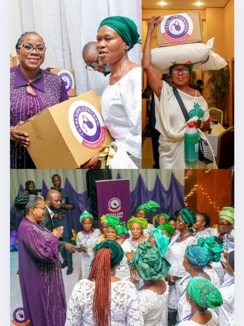 NGO distributes food items to 150 widows in Lagos - Vanguard News