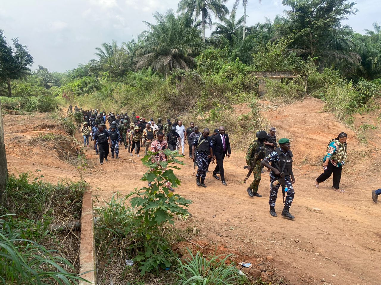 Police, army, other agencies dislodge suspected IPOB/ESN camp in Imo