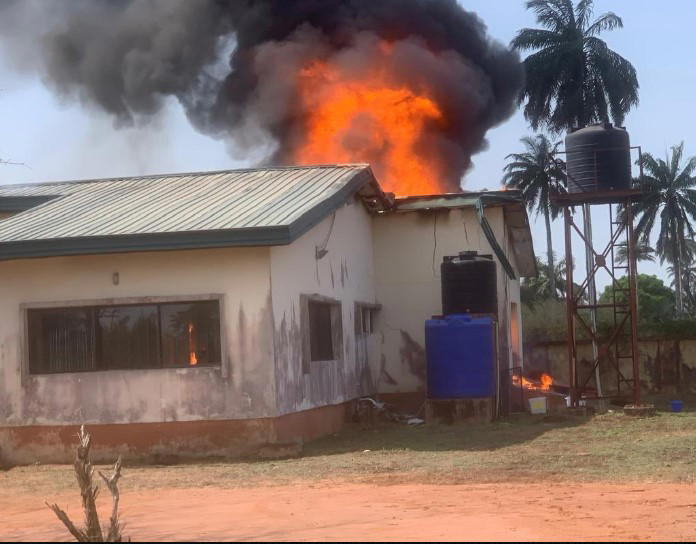 706 ballot boxes, others destroyed as fire razes INEC office in Delta ...