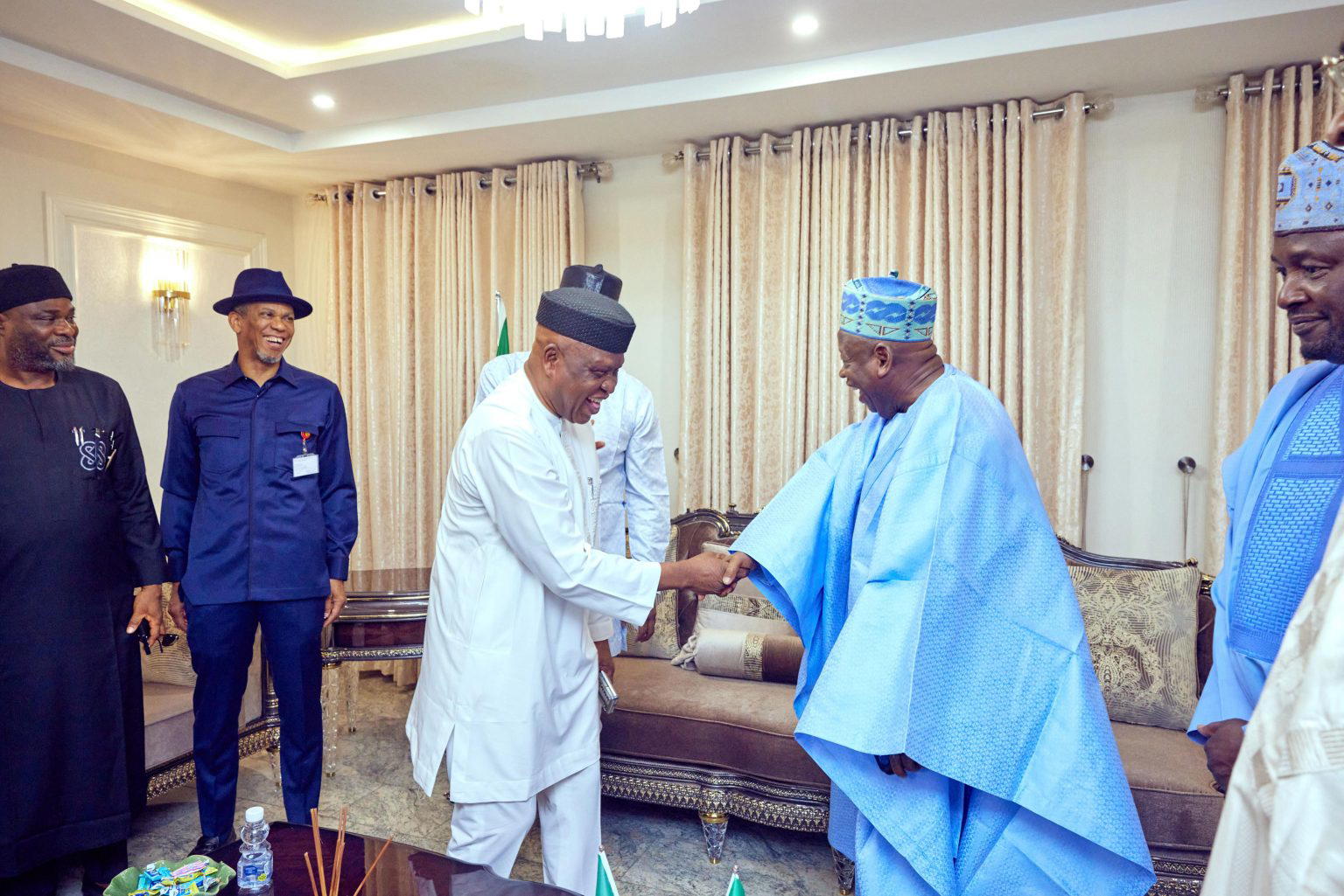 Just in: APC Delta leaders meet Ganduje, present reconciliation efforts ...